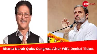Assam MLA Bharat Chandra Narah Quits Congress After Wife Denied Ticket ...
