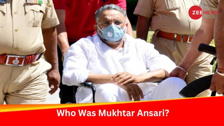 Who Was Mukhtar Ansari, Gangster-Politician Who Died Due To Cardiac ...
