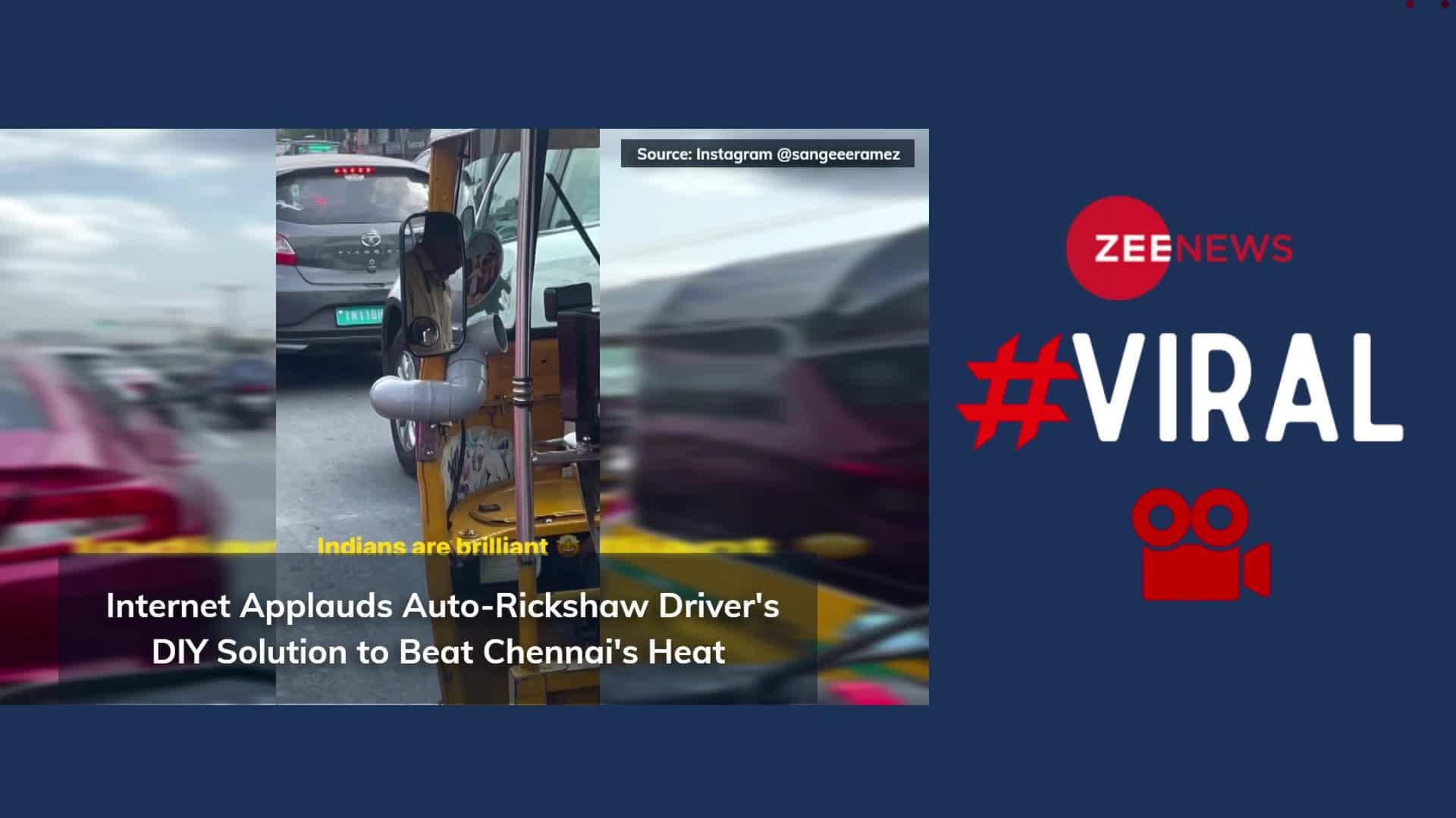 Viral Video: Internet Applauds Auto-Rickshaw Driver's DIY Solution To ...