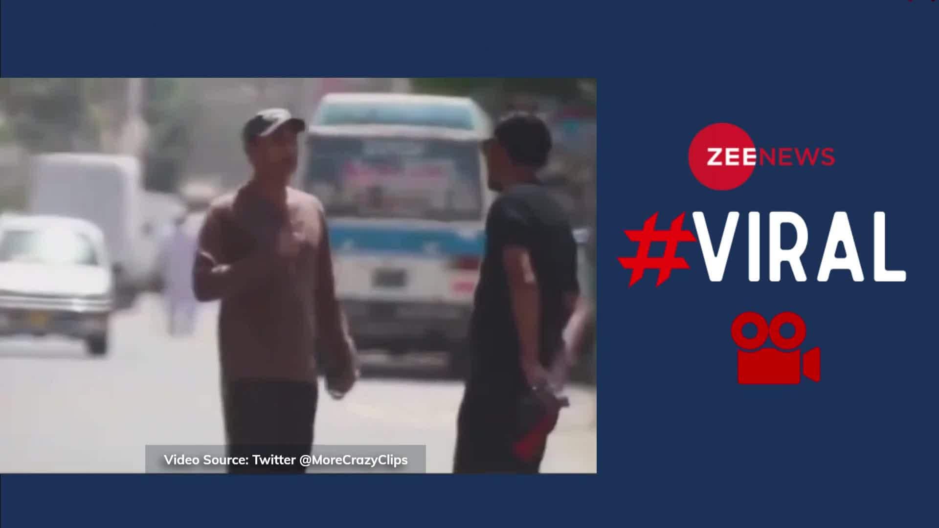 Viral Video: Prank Backfires As YouTuber Gets Slapped By Stranger | Zee ...