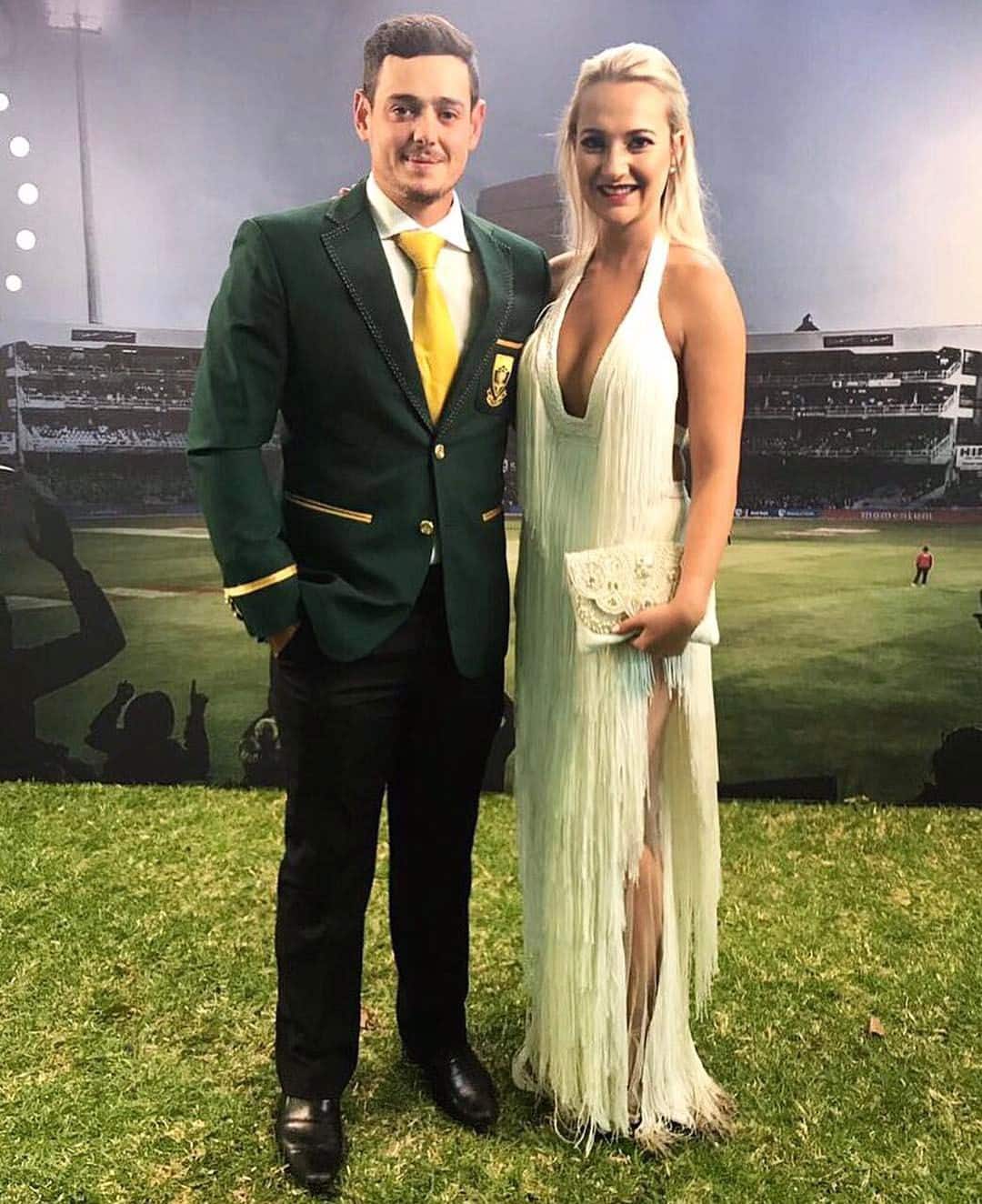 Meet Quinton de Kock's Wife Sasha, Who Was A Cheerleader; Know Their ...