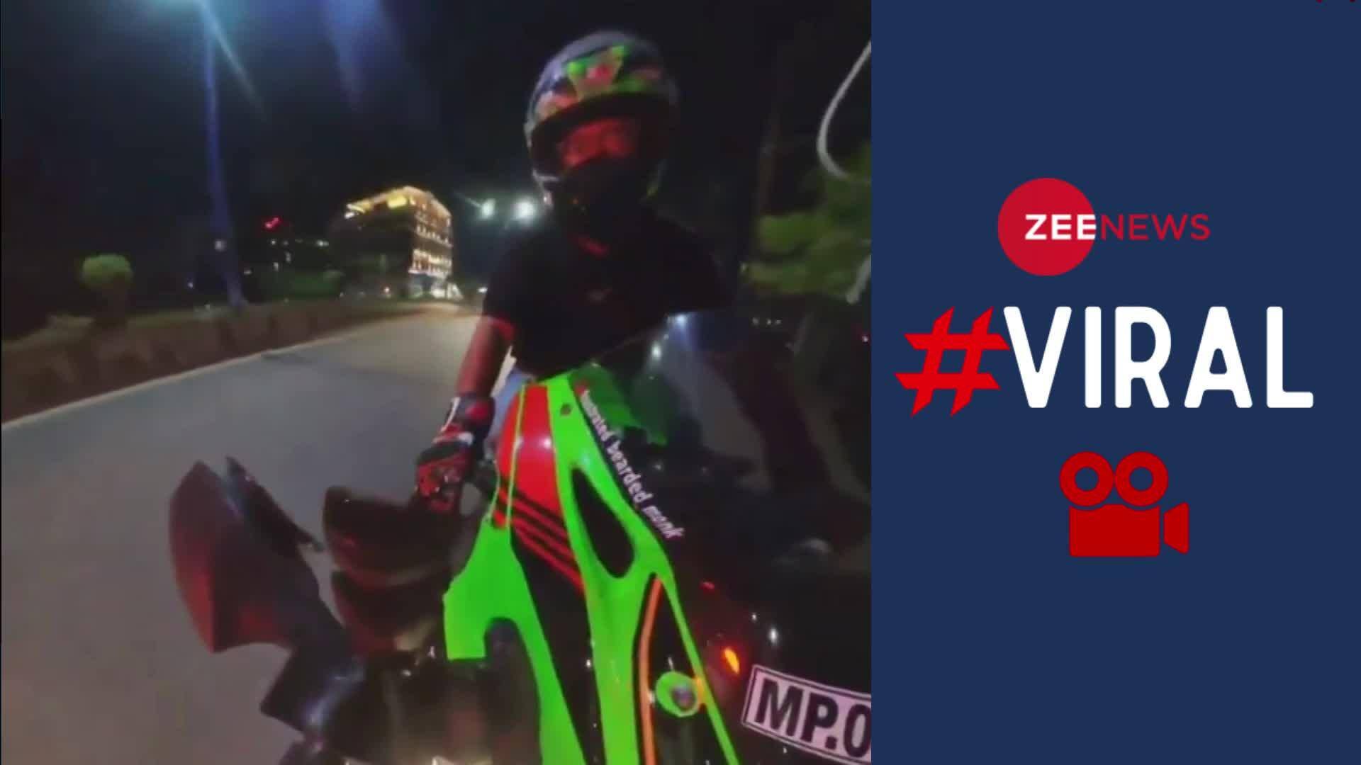 Viral Video: Confrontation Between Car Driver And Biker On Road In MP ...