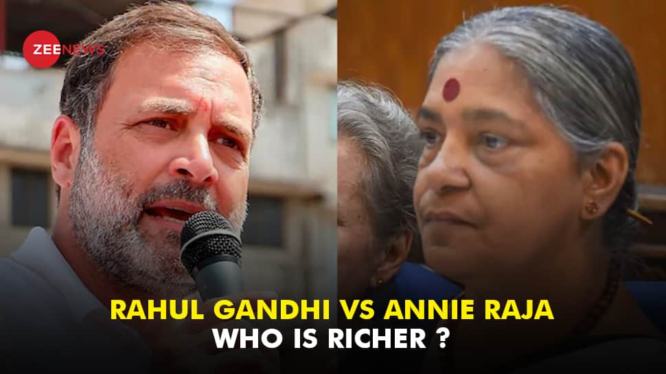 Congress Leader Rahul Gandhi Vs CPI's Annie Raja: Know Who Is Richer ...