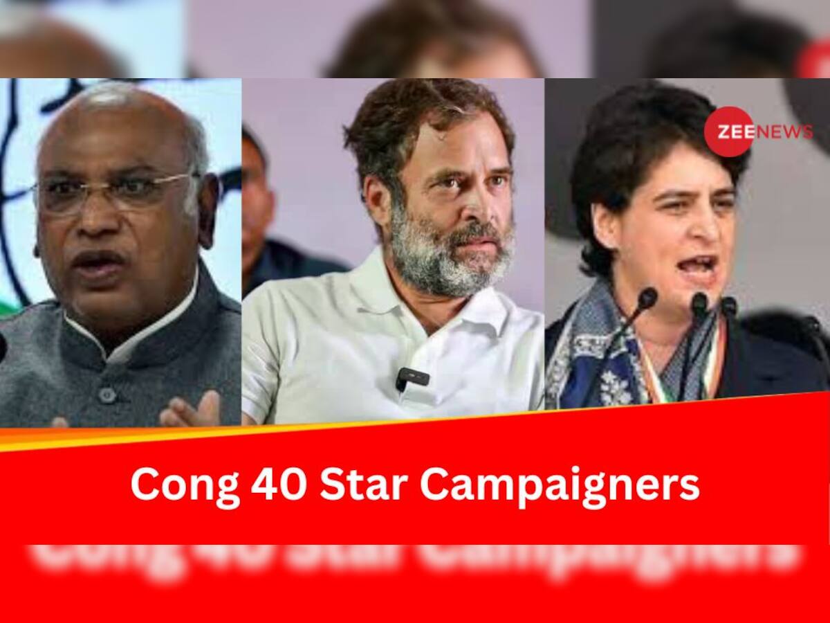 Lok Sabha Elections: Kharge, Rahul, Priyanka Among Congress 40 Star Campaigners For Uttarakhand