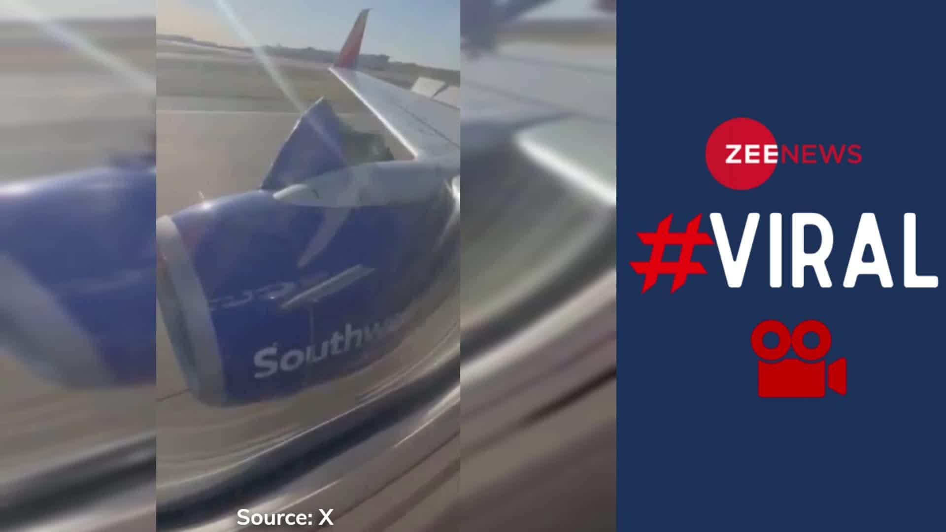 Viral Video: Southwest Airlines Boeing 737 Engine Incident Raises Safety Concerns | Zee News