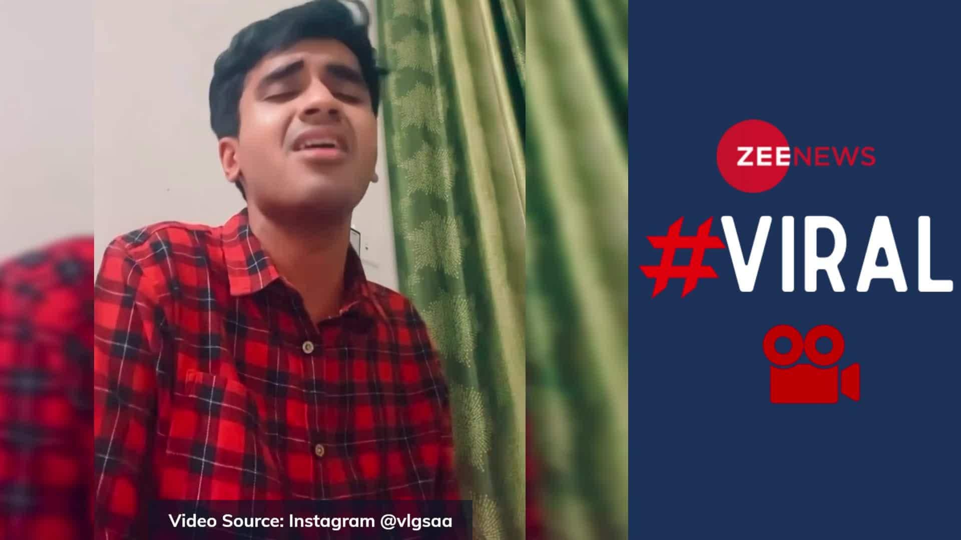 Viral Video: Boy's Impressive Voice Adds Soothing Twist to Shahrukh Khan's Movie Song | Zee News