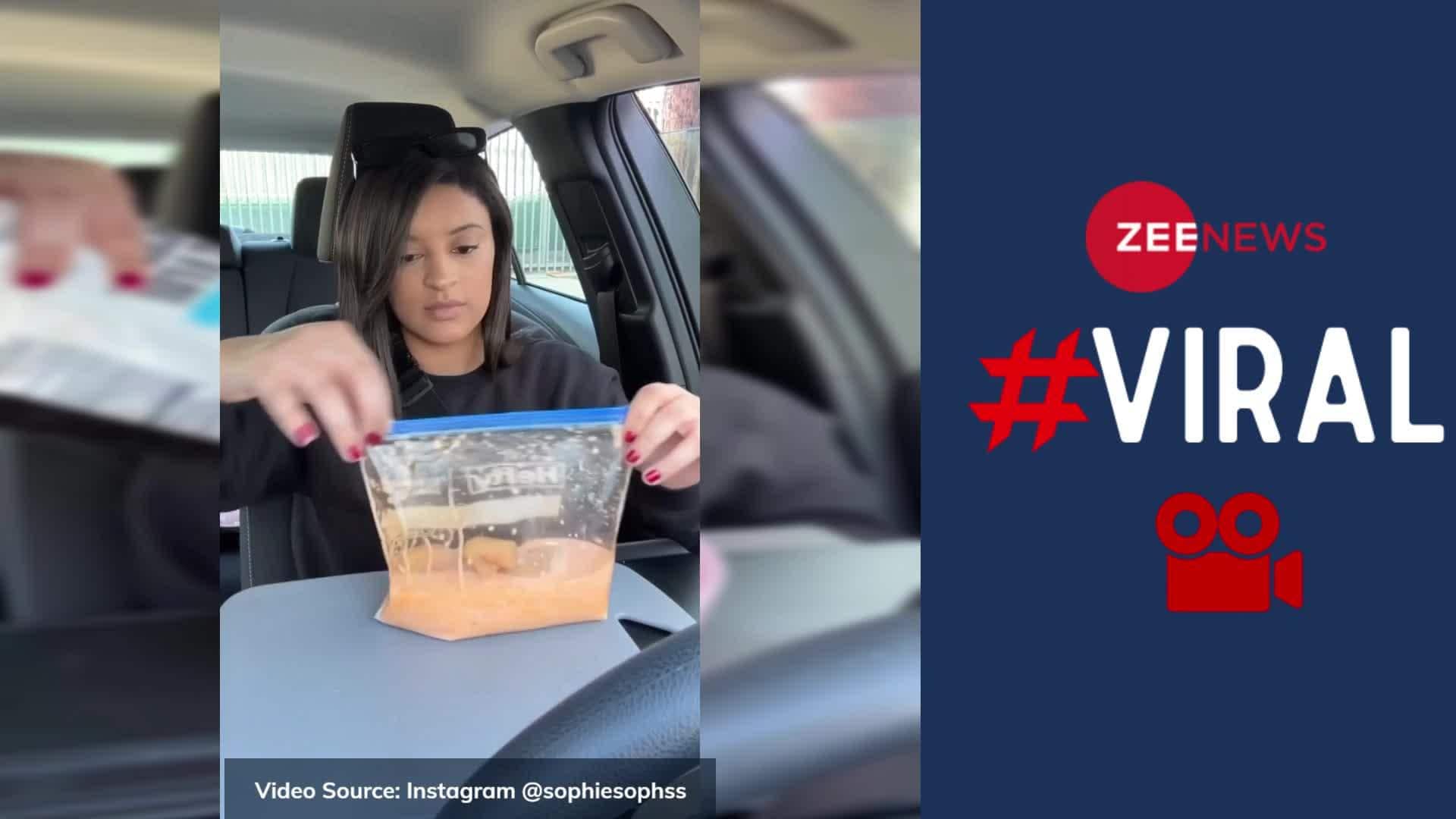 Viral Video: Woman Cooking Fried Chicken In Car Raises Questions With 5 ...