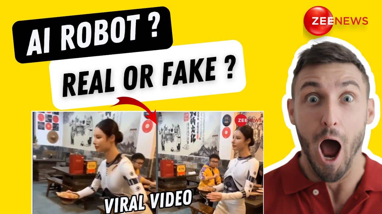 Viral Video: AI Robot Waiter's Surprising Food Service Sparks Internet ...