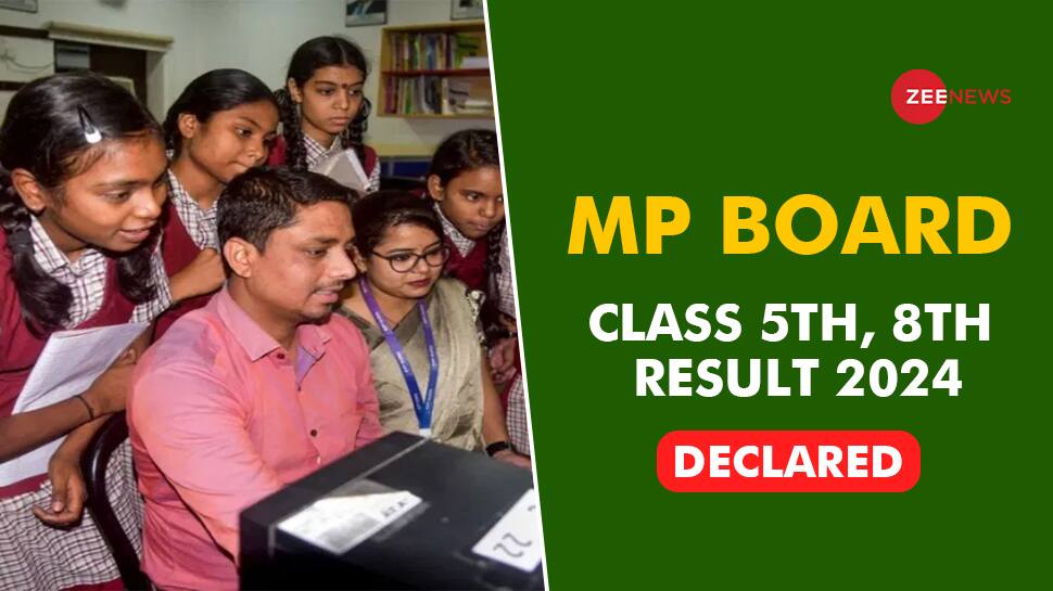 MP Board Class 5th, 8th Result 2024 Declared Today At rskmp.in- Check Steps To Download, Pass ...