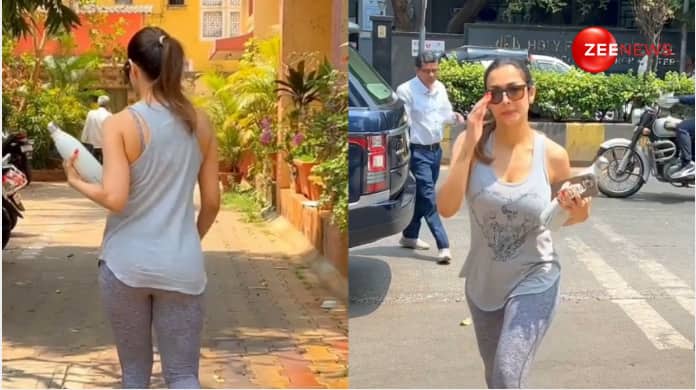 Malaika Arora Hits Gym For Perfect Figure, Looking Stunning In Workout ...