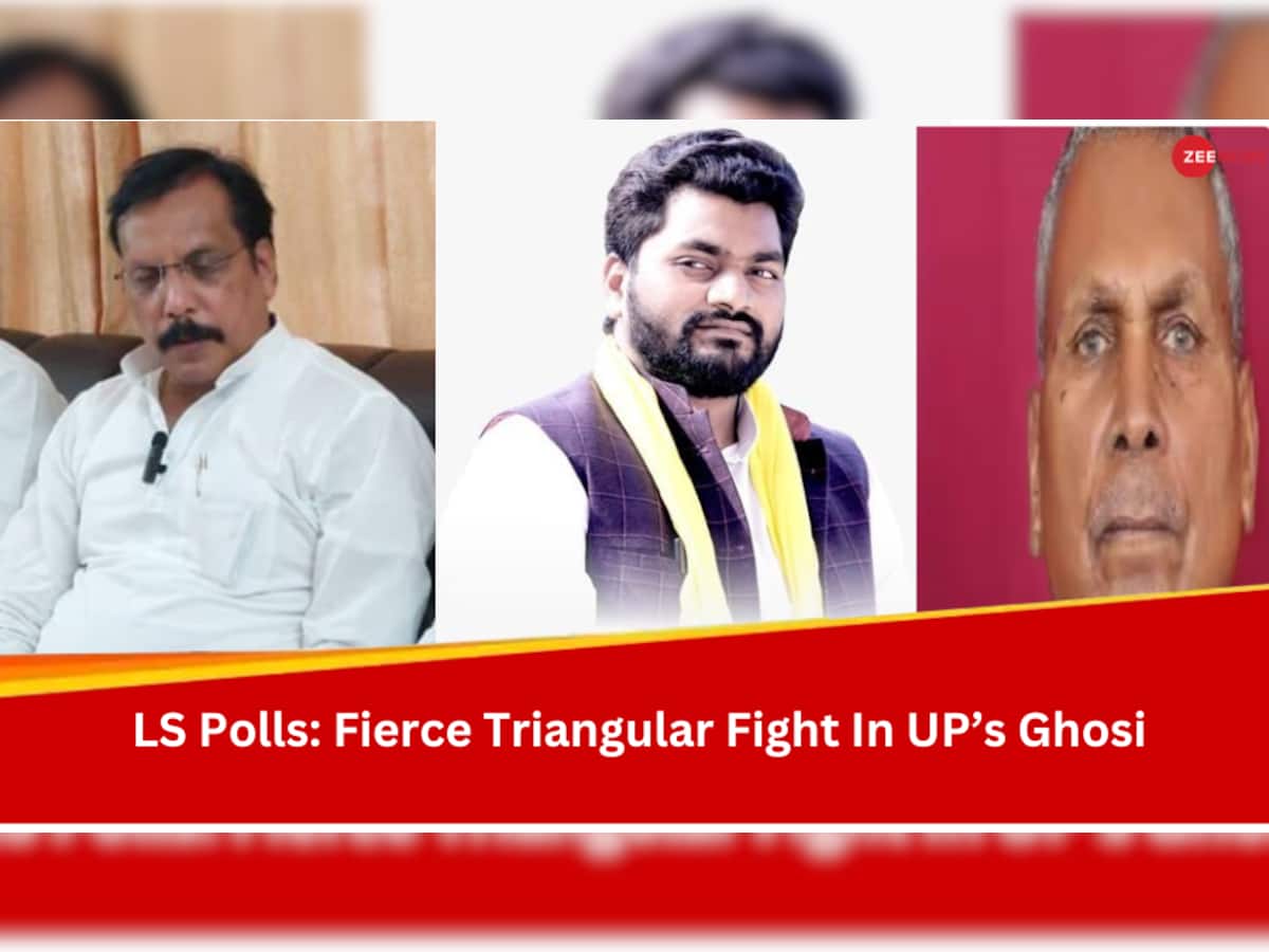 Three Cornered Fight In UPs Ghosi With BSPs Balakrishna Chauhan, SPs ...