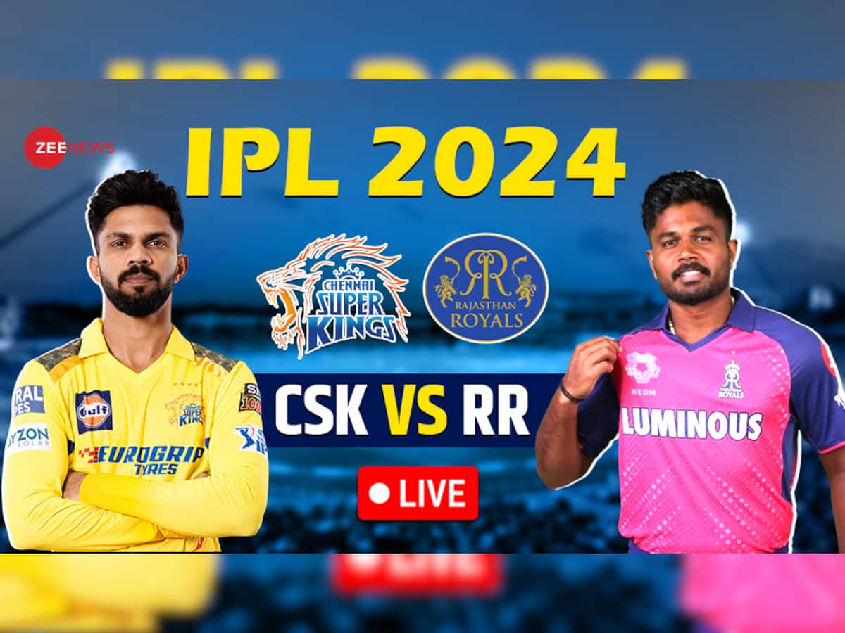 Highlights | CSK vs RR Live Score IPL 2024: CSK Beat RR By 5 Wickets
