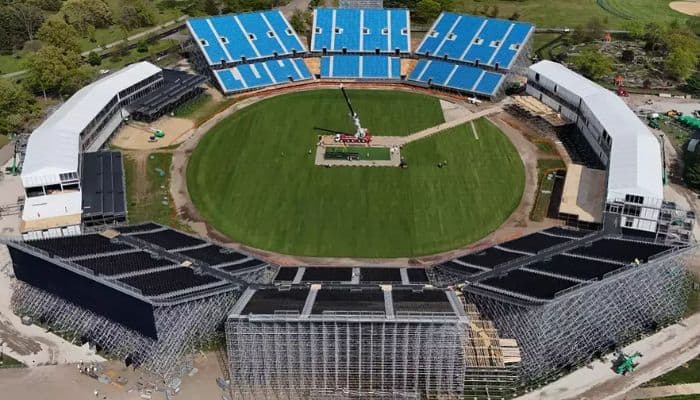 First Look Of New York Stadium For India vs Pakistan T20 World Cup 2024 ...