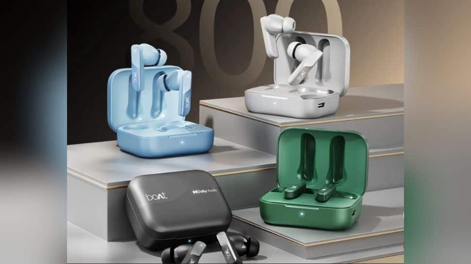 boAt Airdopes 800 TWS Earbuds Launched In India With Four AI-Backed ...
