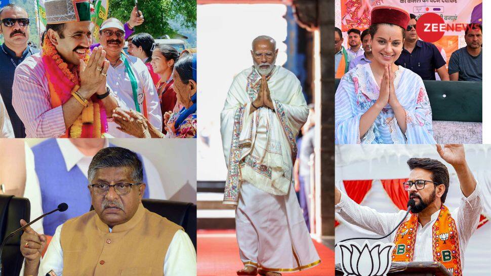 Lok Sabha Election 2024: Narendra Modi To Vikramaditya Singh, Key ...