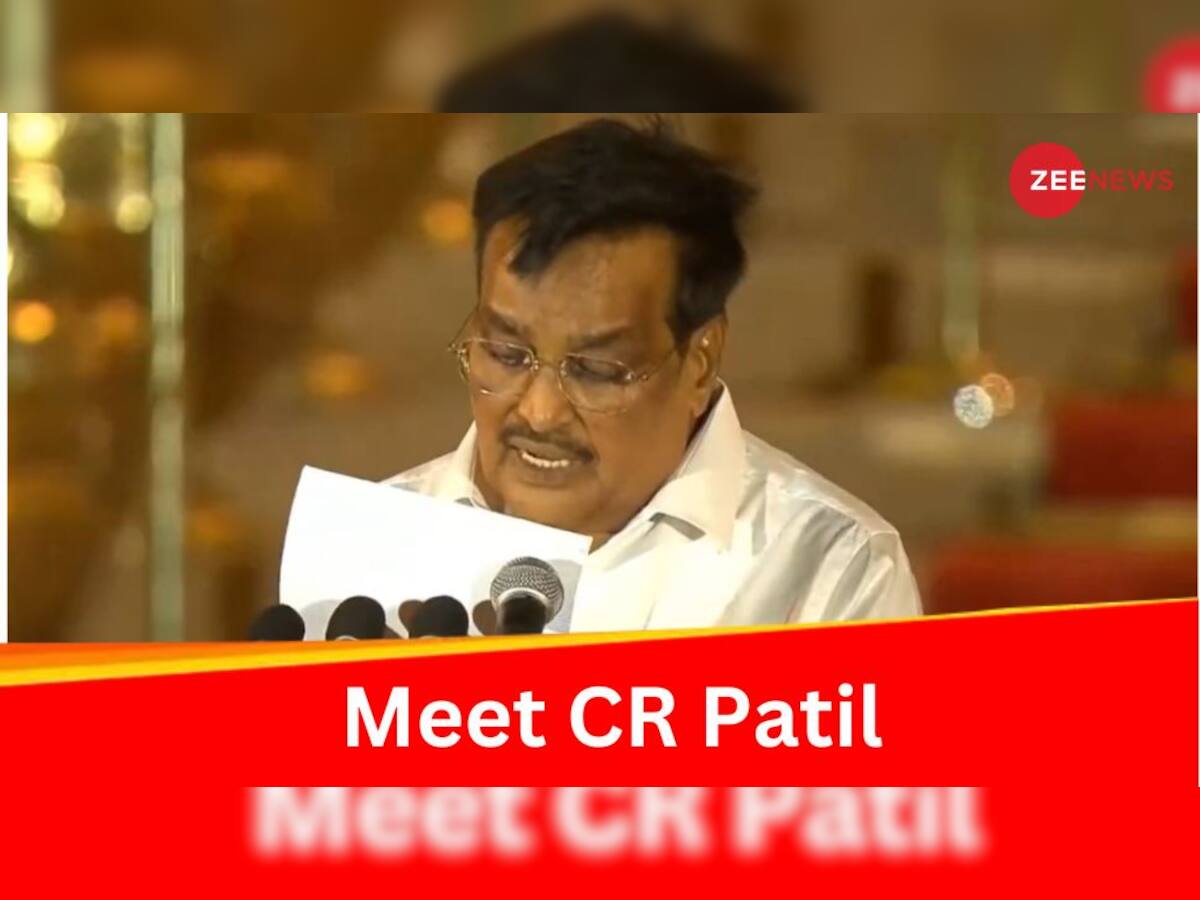 CR Patil: Police Constable, Journalist And Now A Minister In Narendra ...