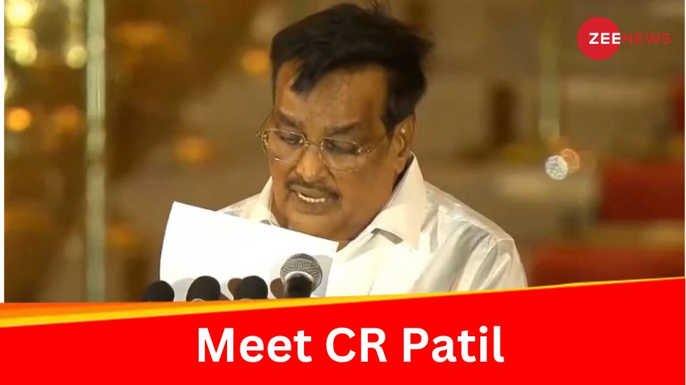 CR Patil: Police Constable, Journalist And Now A Minister In Narendra ...