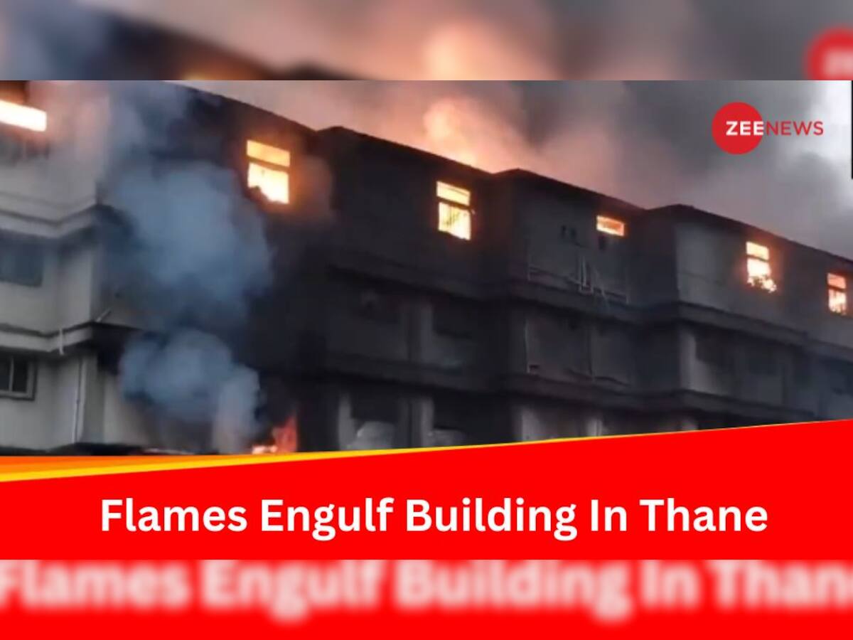 Maharashtra: Massive Fire Breaks Out At Diaper Factory In Bhiwandi ...