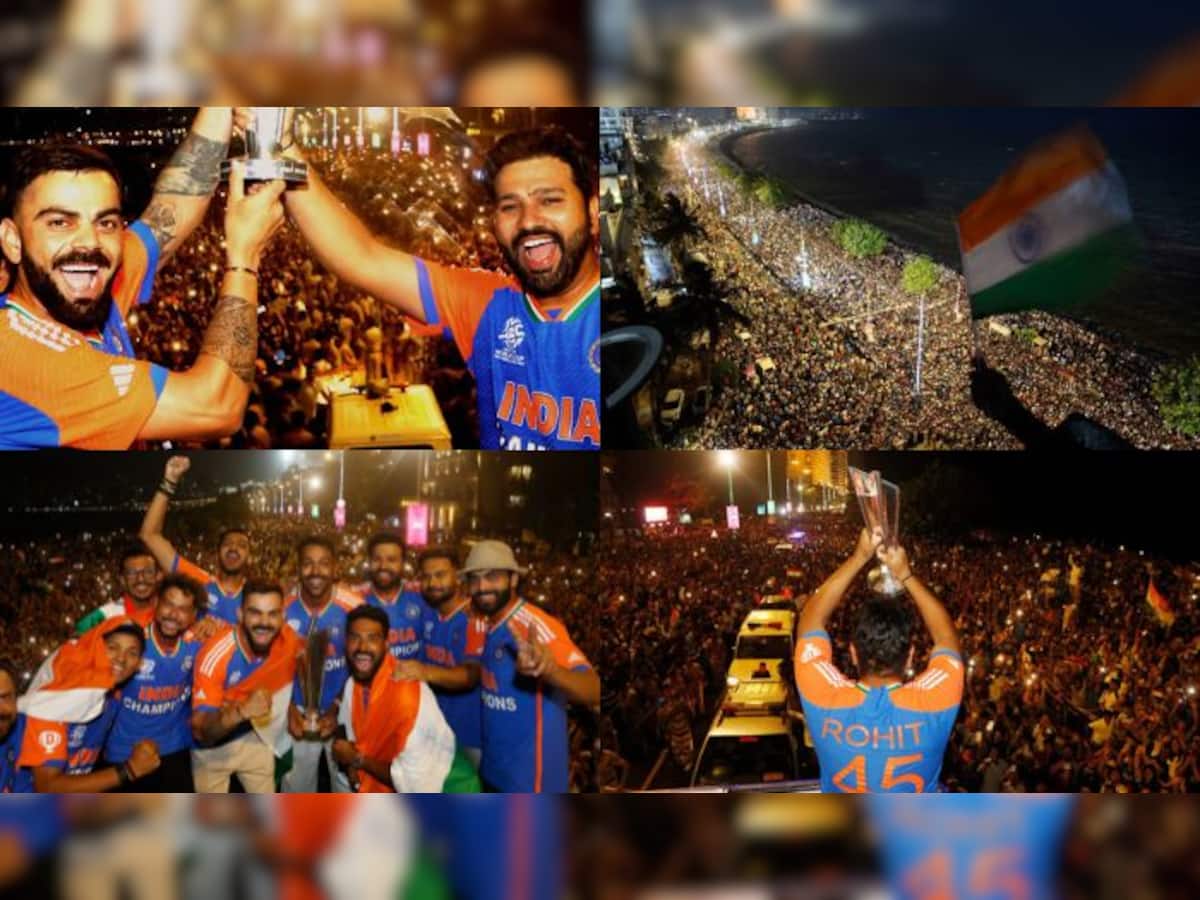 Team India's Homecoming: Mumbai Stages Perfect Welcome For T20 World ...
