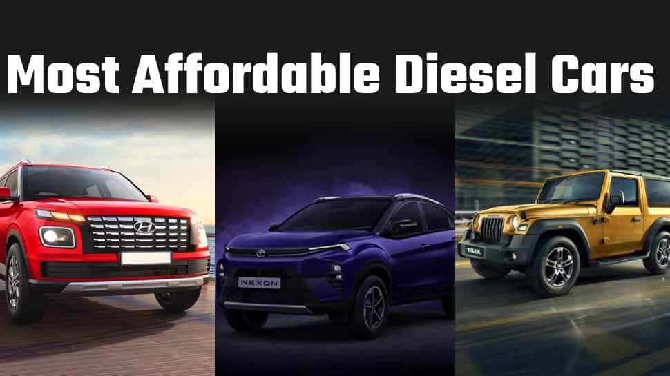 8 Most Affordable Diesel Cars In India - In Pics | News | Zee News