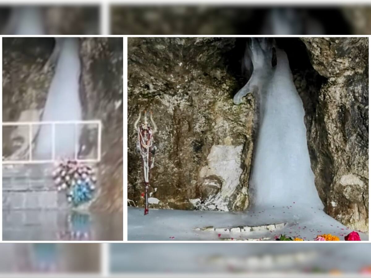 Amarnath Ice Lingam Melts Rapidly Amid Heatwave, Yatra Suspended Due to ...