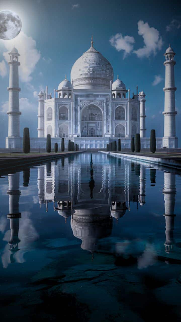 Taj Mahal Night Time Photoshoot - Infoupdate.org