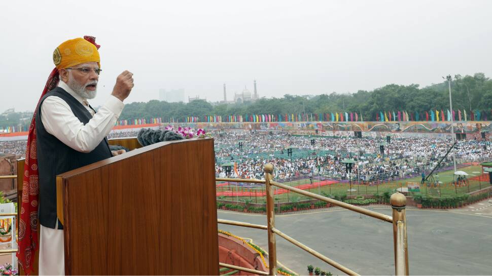 Independence Day 2024: PM Modi's Symbolic Turbans Over Last 10 Years ...