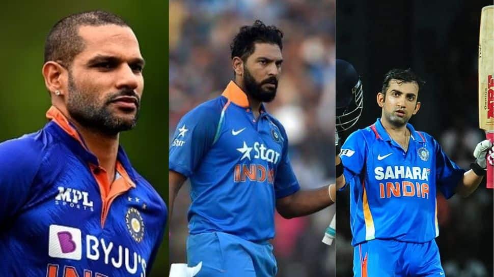Shikhar Dhawan To Yuvraj Singh: 7 Legendary Indian Cricketers Who ...