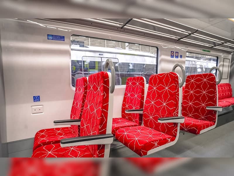 Meerut Metro's New Train Coach Set Unveiled: 'Sleeker Than Delhi Metro ...