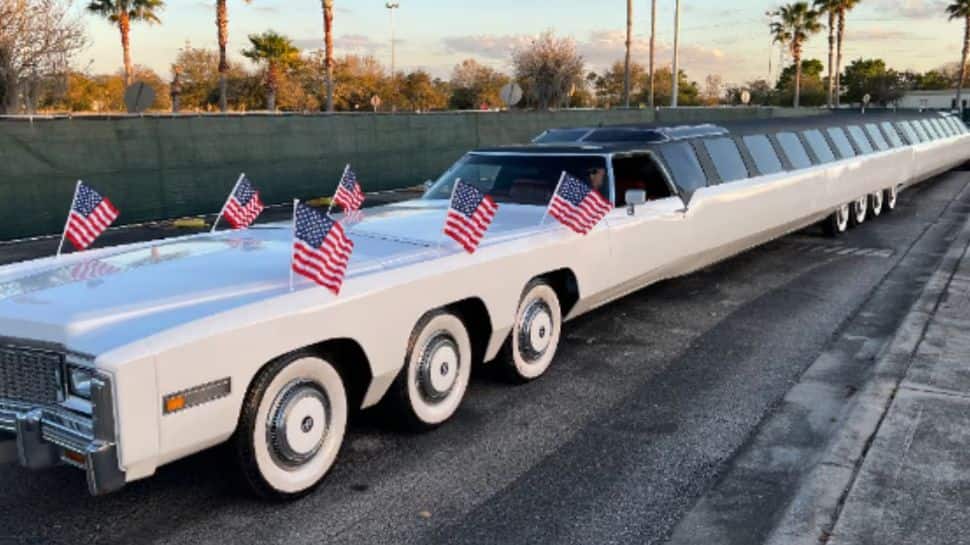 World's Longest Car Revealed: Featuring Swimming Pool, Helipad, Mini ...