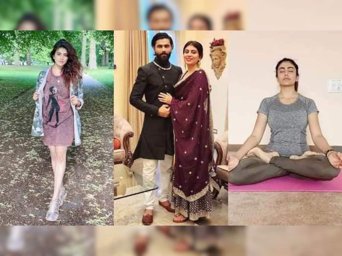 How Ravindra Jadeja Fell In Love With Wife Rivaba Solanki - In Pics