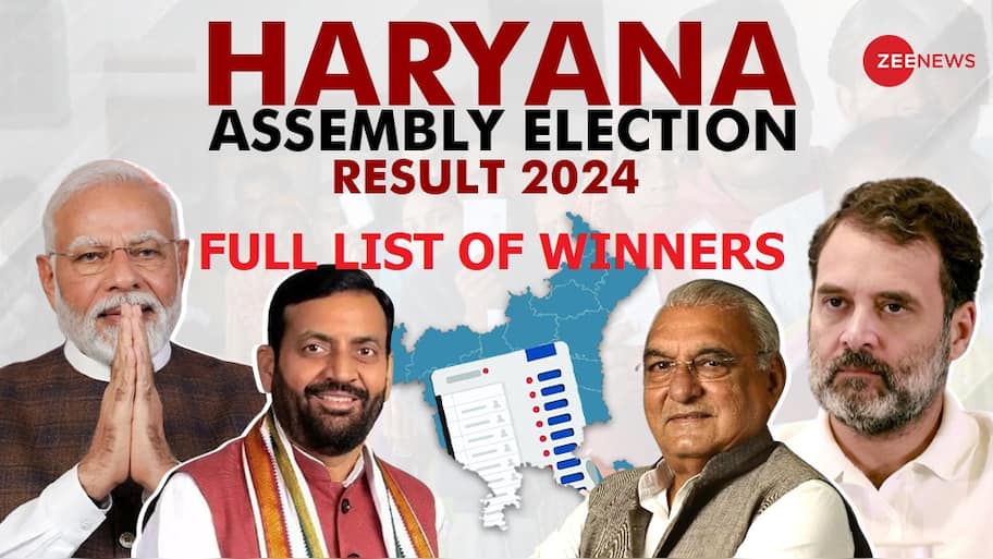 Haryana Election Results 2024: Full List Of Winners, Losers, Their ...