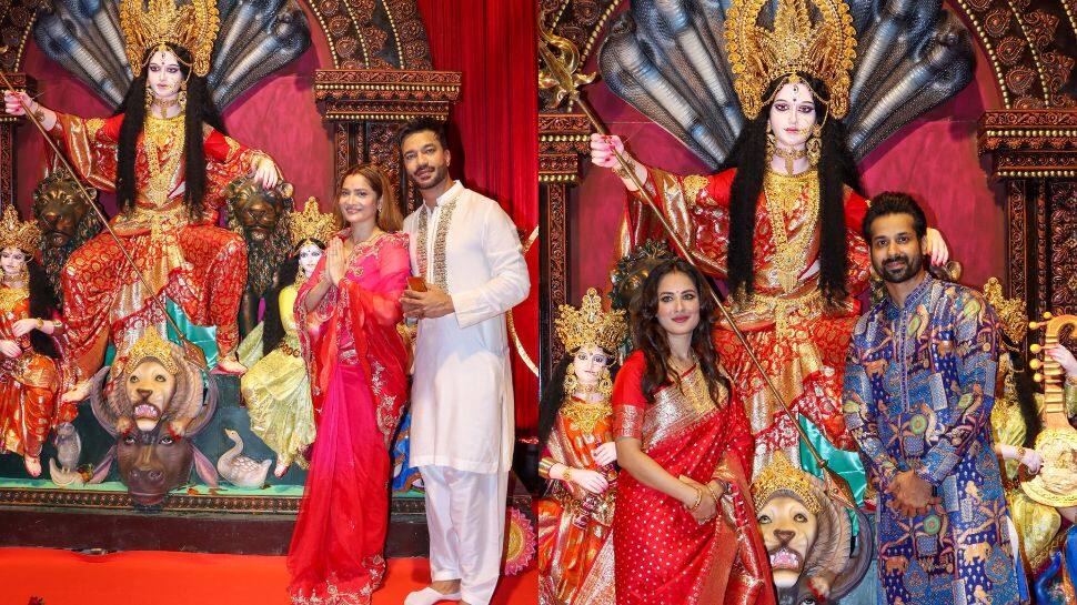 Durga Puja 2024: TV Actors Jaya Bhattacharya, Ankita Lokhande, Rashami ...