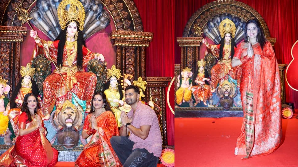 Durga Puja 2024: TV Actors Jaya Bhattacharya, Ankita Lokhande, Rashami ...