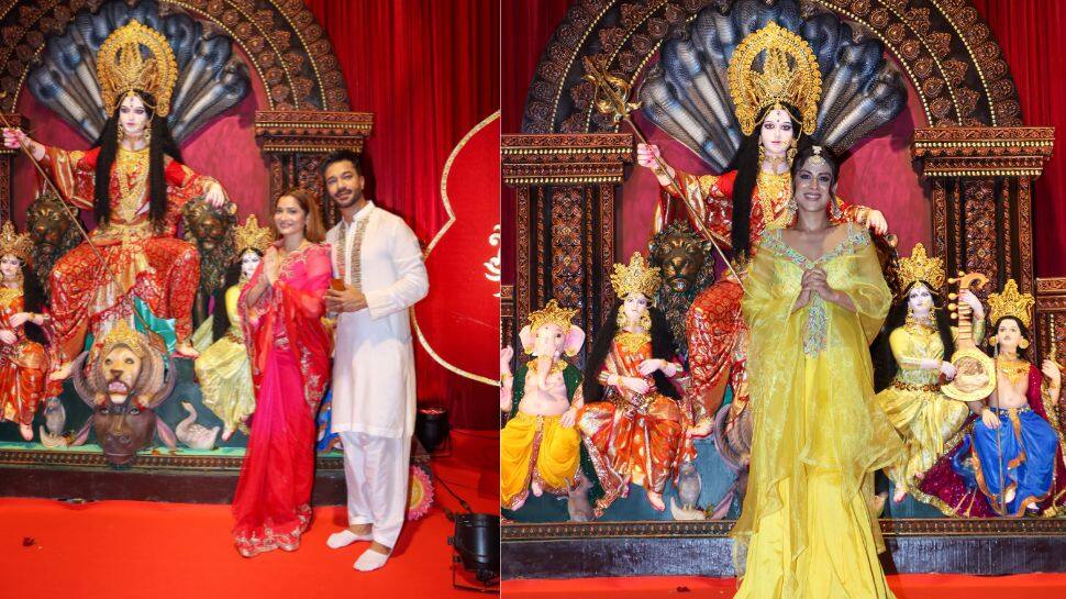 Durga Puja 2024: TV Actors Jaya Bhattacharya, Ankita Lokhande, Rashami ...