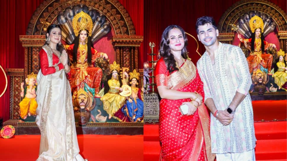 Durga Puja 2024: TV Actors Jaya Bhattacharya, Ankita Lokhande, Rashami ...