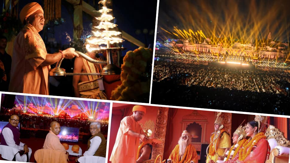Ayodhya’s Record-Breaking Deepotsav: 25 Lakh Diyas Illuminate Sky As ...