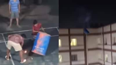 WATCH: Students In IIT Hostel Launch Dustbin In The Air With Diwali ...