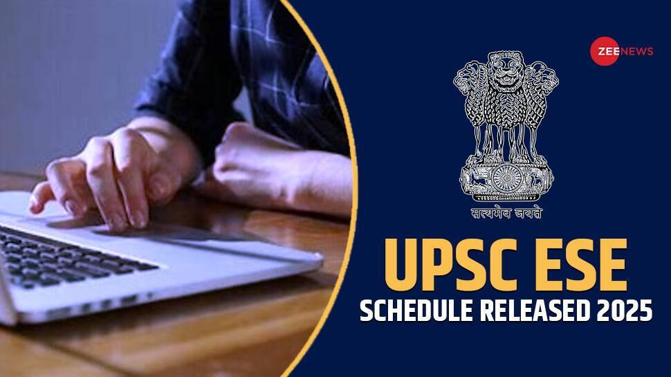 UPSC ESE Preliminary Exam Schedule 2025 Released At upsc.gov.in- Check ...