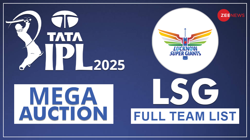 LSG IPL 2025 Full Player List: IPL Auction Lucknow Super Giants Updated ...