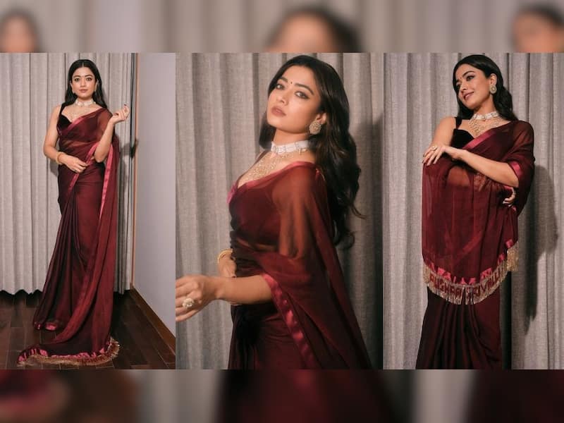 7 Mesmerizing Ethnic Looks By Rashmika Mandanna Aka Srivalli | News ...