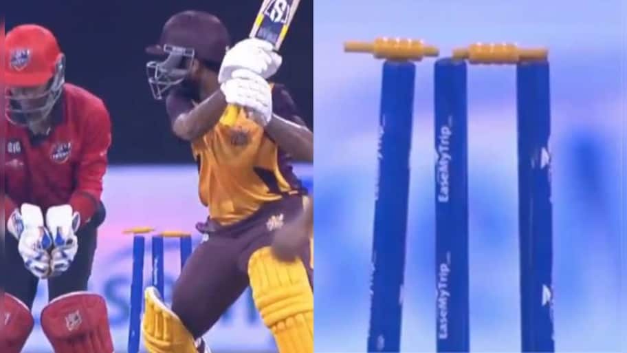 Watch: Miracle! Bails Stick To Stumps In Logic-Defying Incident During ...