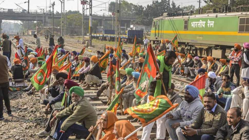 Punjab: Train Services Affected Due To Farmers' 'Rail Roko' Protest ...
