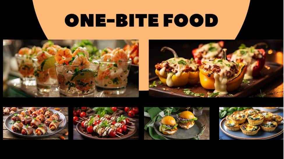One-Bite Food Recipes To Kick Start Your Christmas Party | News | Zee News