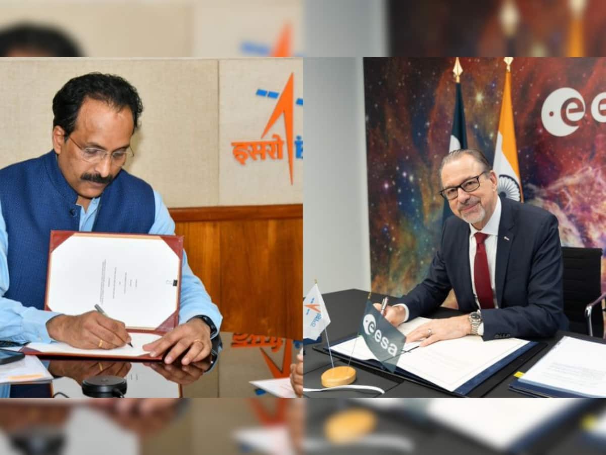 ISRO Sign Agreement With European Space Agency To Advance Human ...