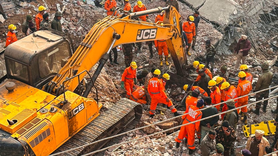 Mohali Building Collapse: Death Toll Rises To Two, Rescue Ops Underway ...