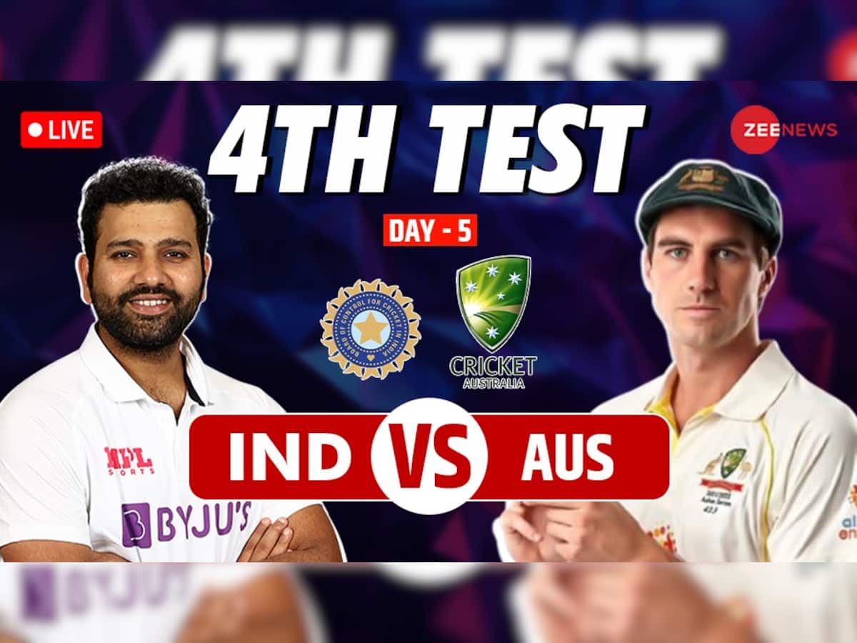 IND 155-10 | IND Vs AUS Live Cricket Score and Updates, 4th Test BGT ...