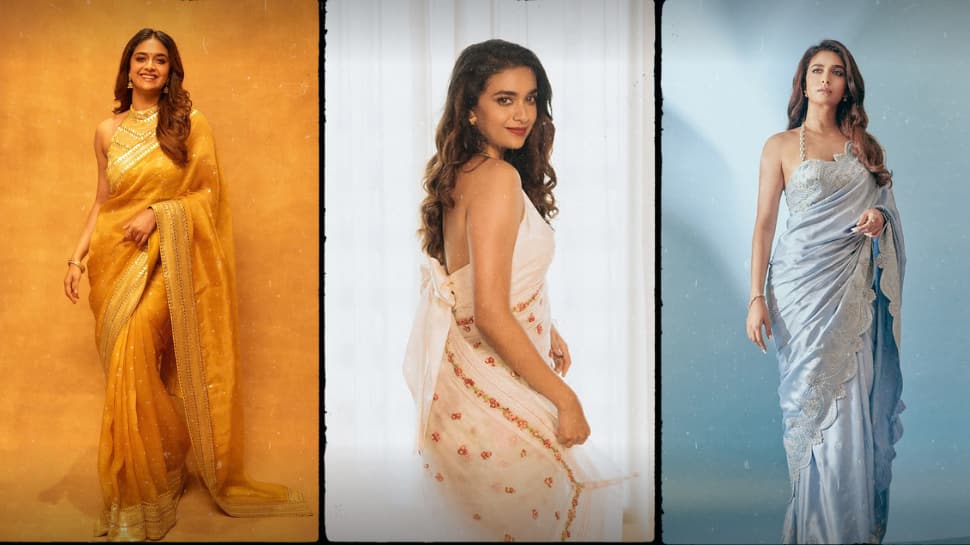 Keerthy Suresh: 6 Times She Redefined Elegance With Stunning Saree ...