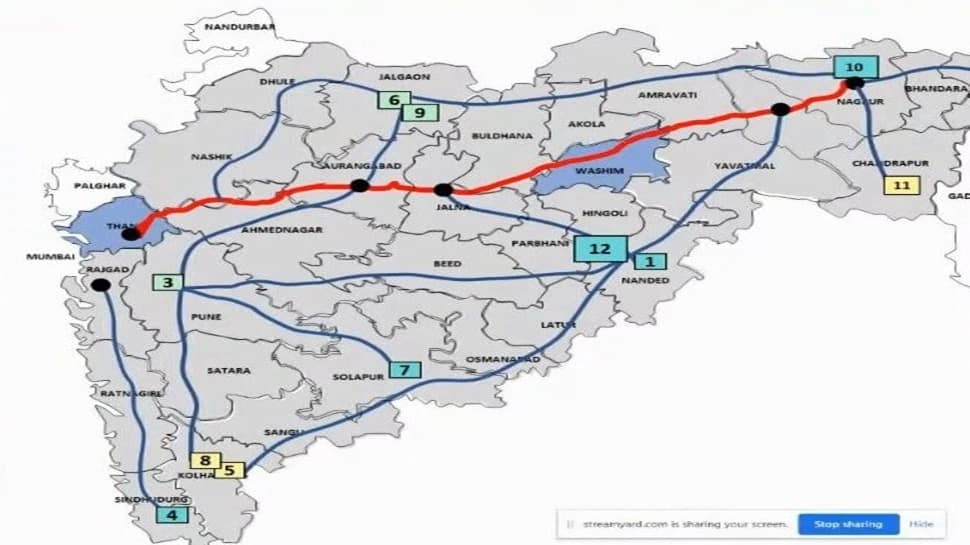 Shaktipeeth Expressway: 802-KM Connectivity Boost For Nagpur-Goa ...
