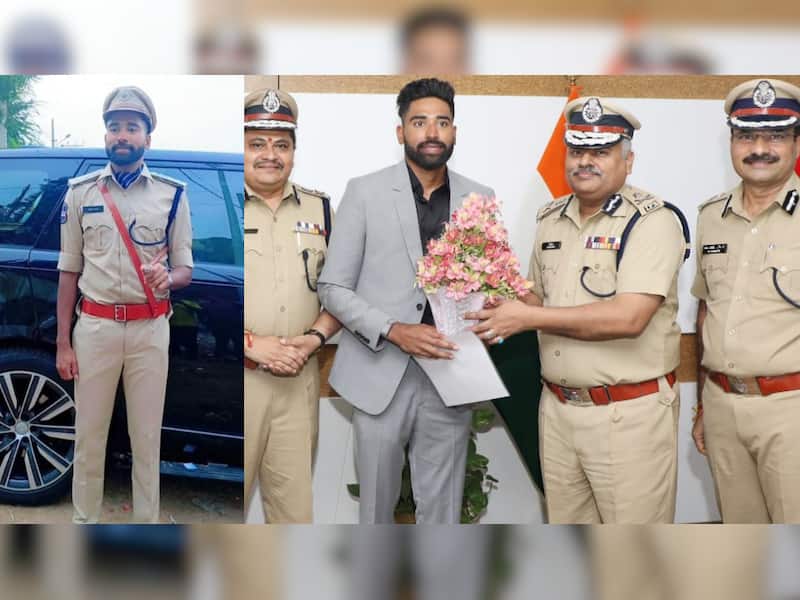MS Dhoni As Lieutenant Colonel To Mohammed Siraj As DSP: 8 Indian ...